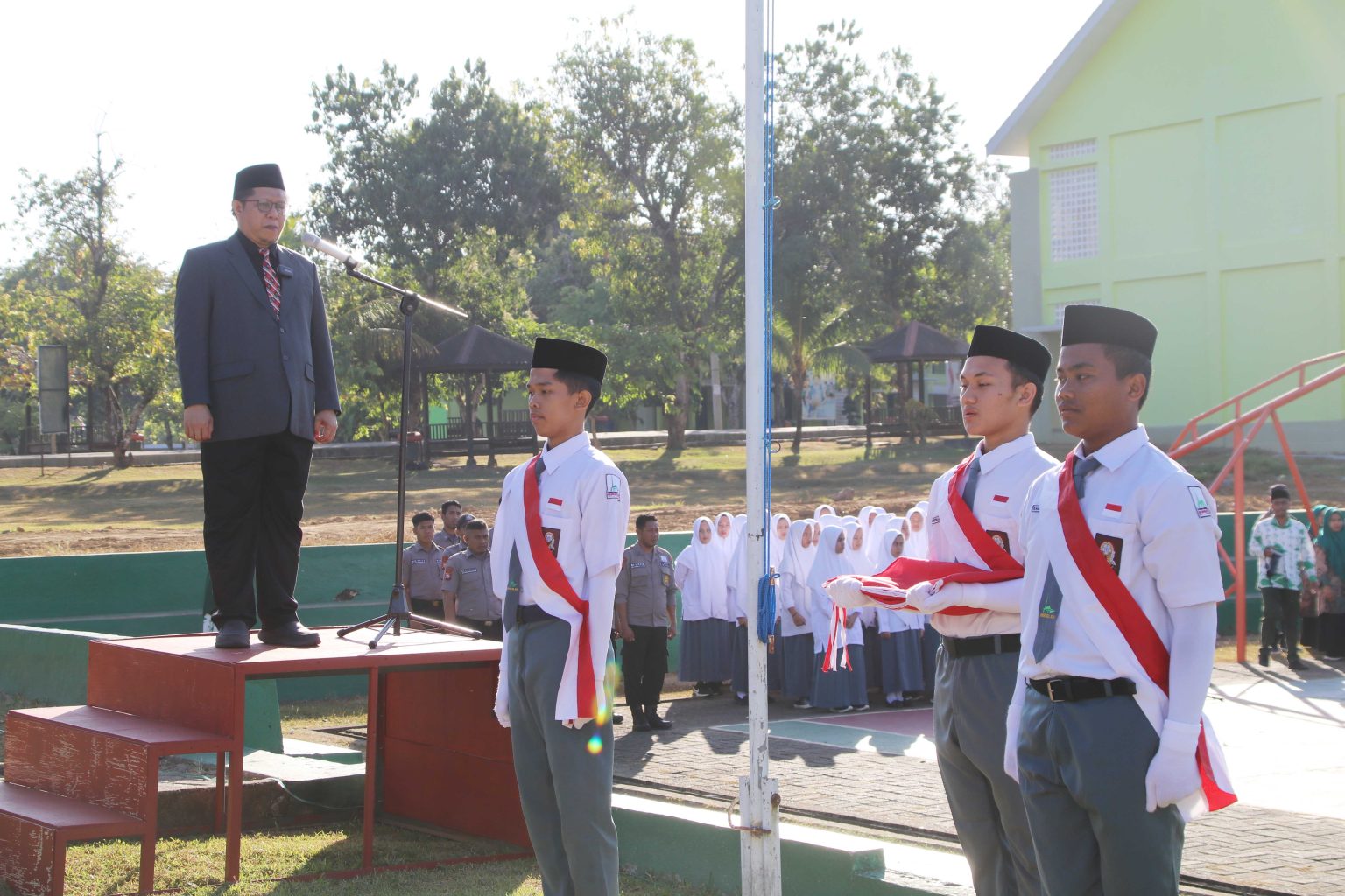 Peringatan Hari Kemerdekaan Yang Ke 78 di Pondok Pesantren Shohwatul Is ...